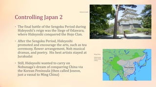 Toyotomi hideyoshi + jacques averso | PPTX