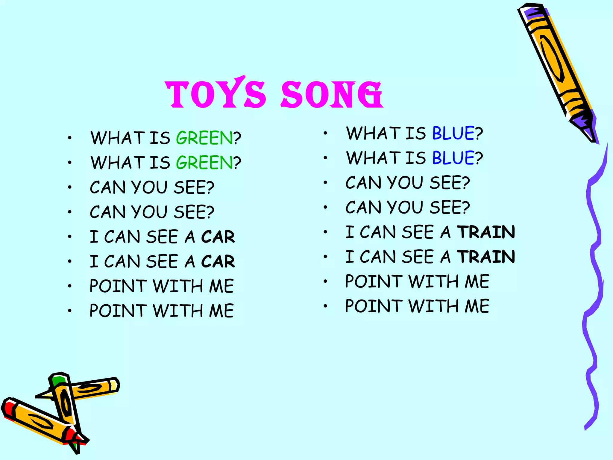 Toys Song | PPT