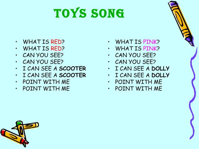 Toys Song | PPT