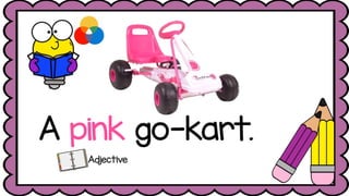 ADJECTIVES FOR TOYS ENGLISH YEAR 1 CEFR | PPT