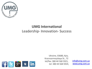 Toys in numbers umg international | PPT