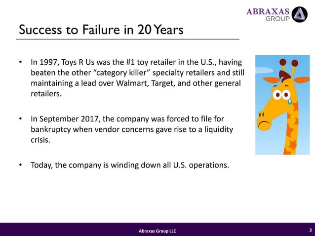 Toys R Us: From Dominance to Bankruptcy | PDF | Business Accounting ...
