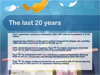 Toys R Us - Marketing in Japan | PPTX