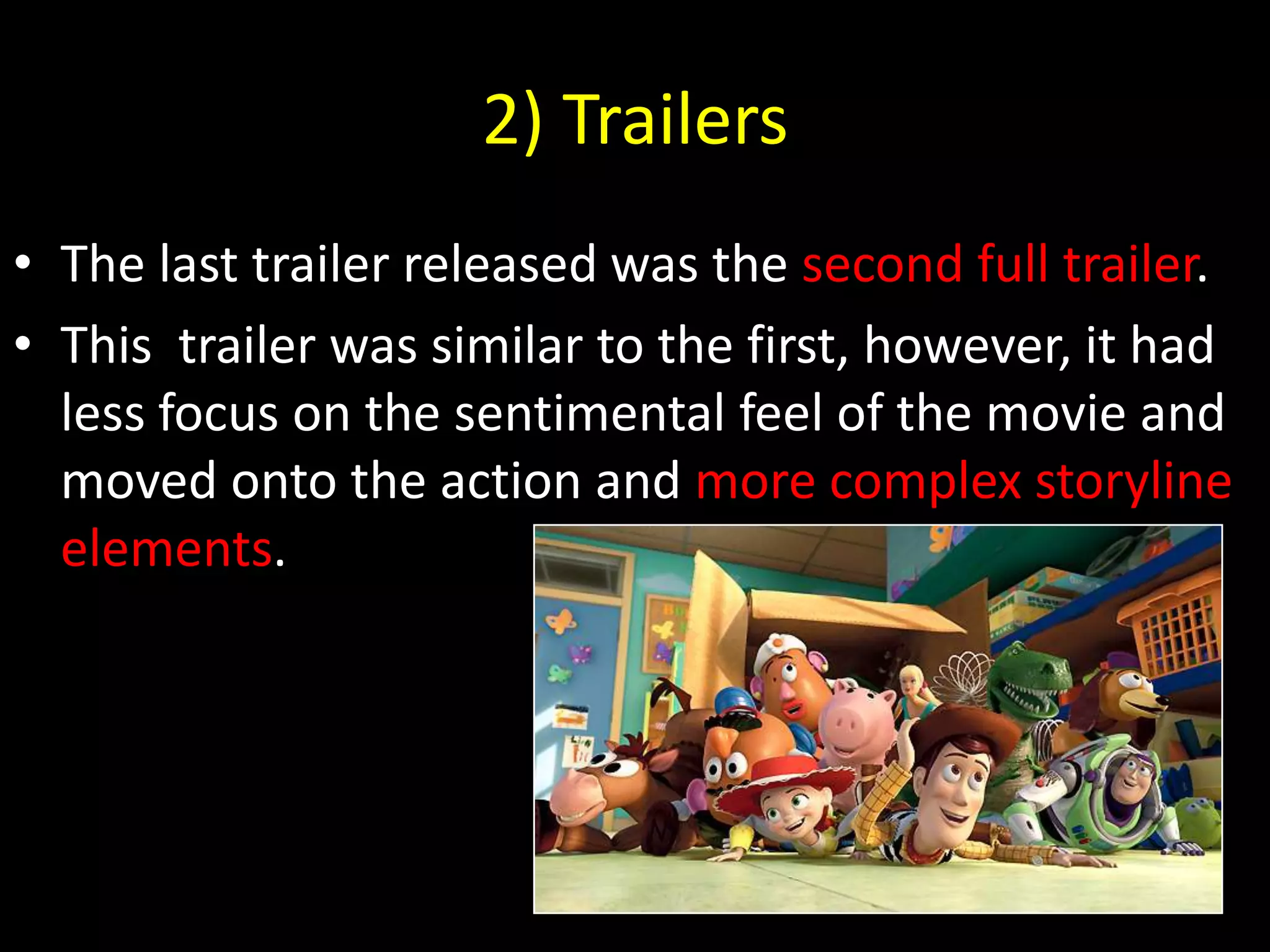 Toy Story 3: Marketing | PPTX