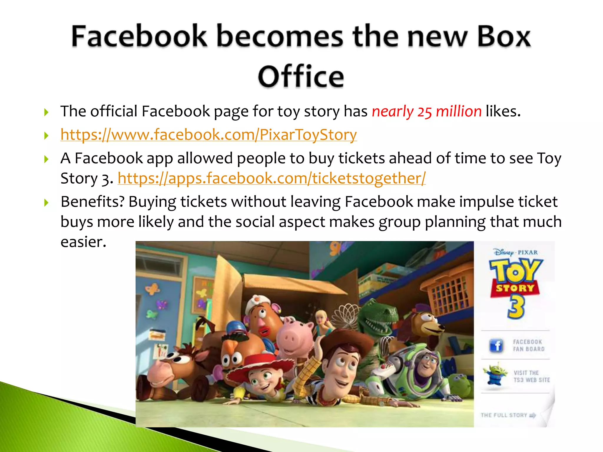 Toy story 3 takes social media to infinity | PPTX