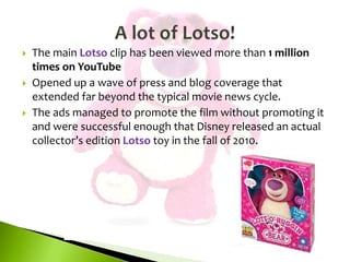 Toy story 3 takes social media to infinity | PPTX