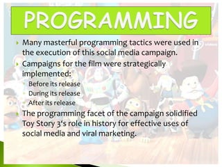 Toy story 3 takes social media to infinity | PPTX
