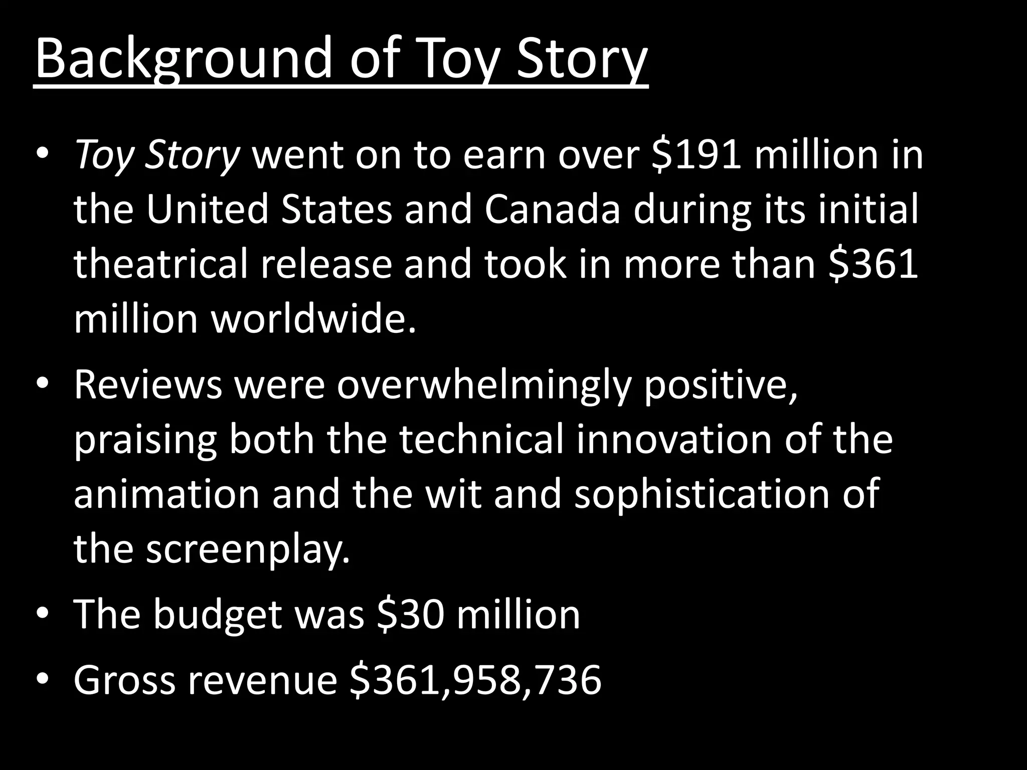 Toy Story Powerpoint | PPTX