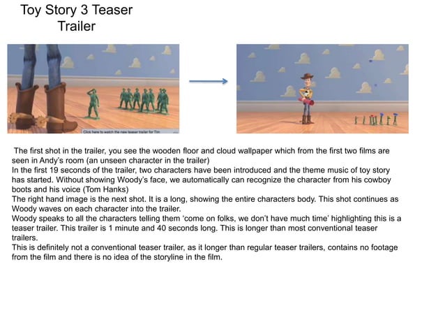 Toy story presentation | PPTX | Animation & Anime | Genres