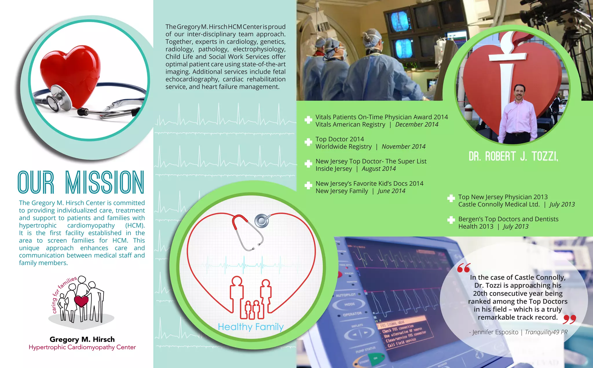 Dr. Robert J. Tozzi, Brochure, 2015, Tranquility49 | PDF