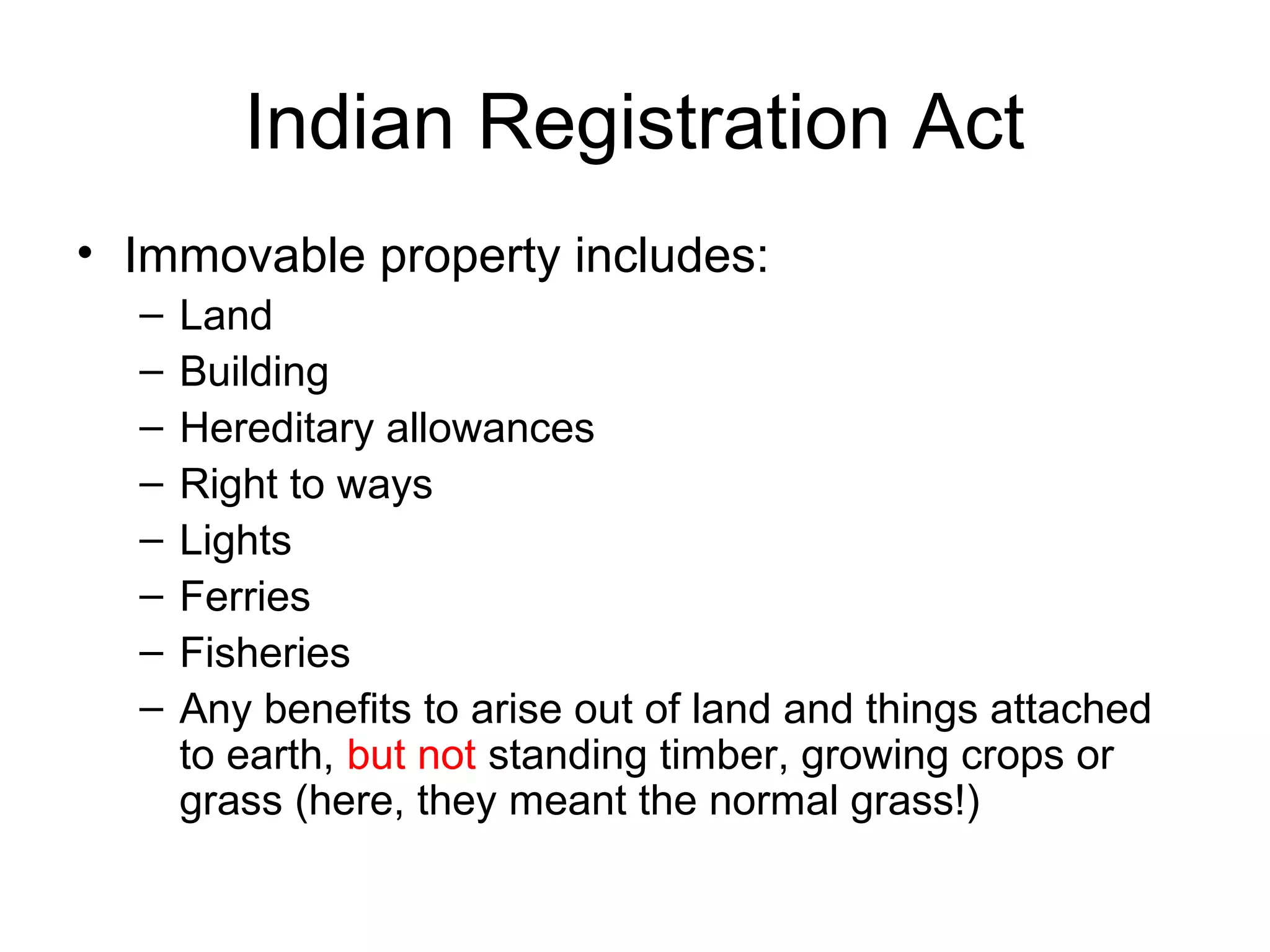 Topic 1. Movable and Immovable Property | PPT