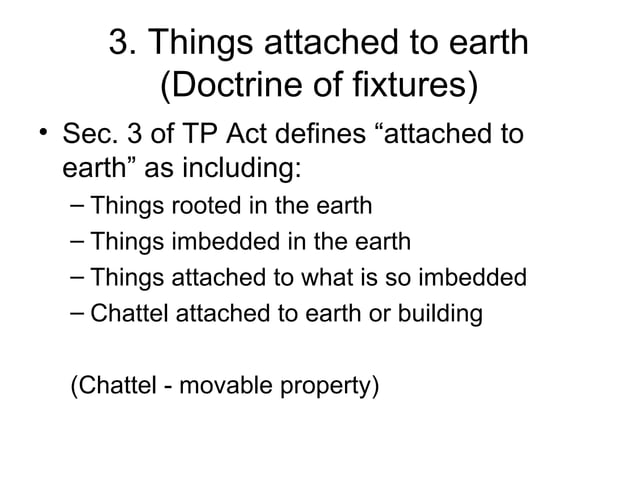 Topic 1. Movable and Immovable Property | PPT