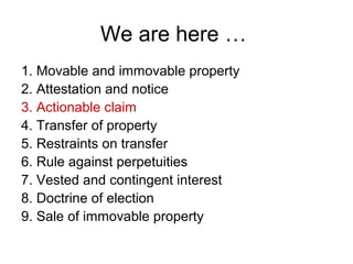 Topic 3. Actionable claim | PPT