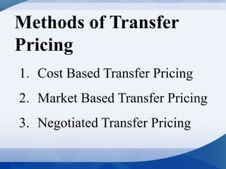 Transfer Pricing | PPTX