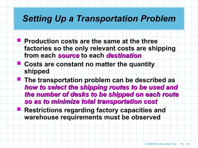 Transportation and assignment models.ppt