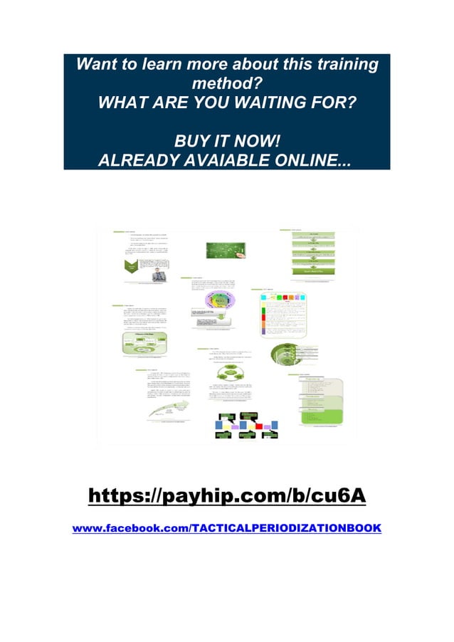 TACTICAL PERIODIZATION - THE SECRETS OF SOCCER MOST EFFECTIVE TRAINING ...