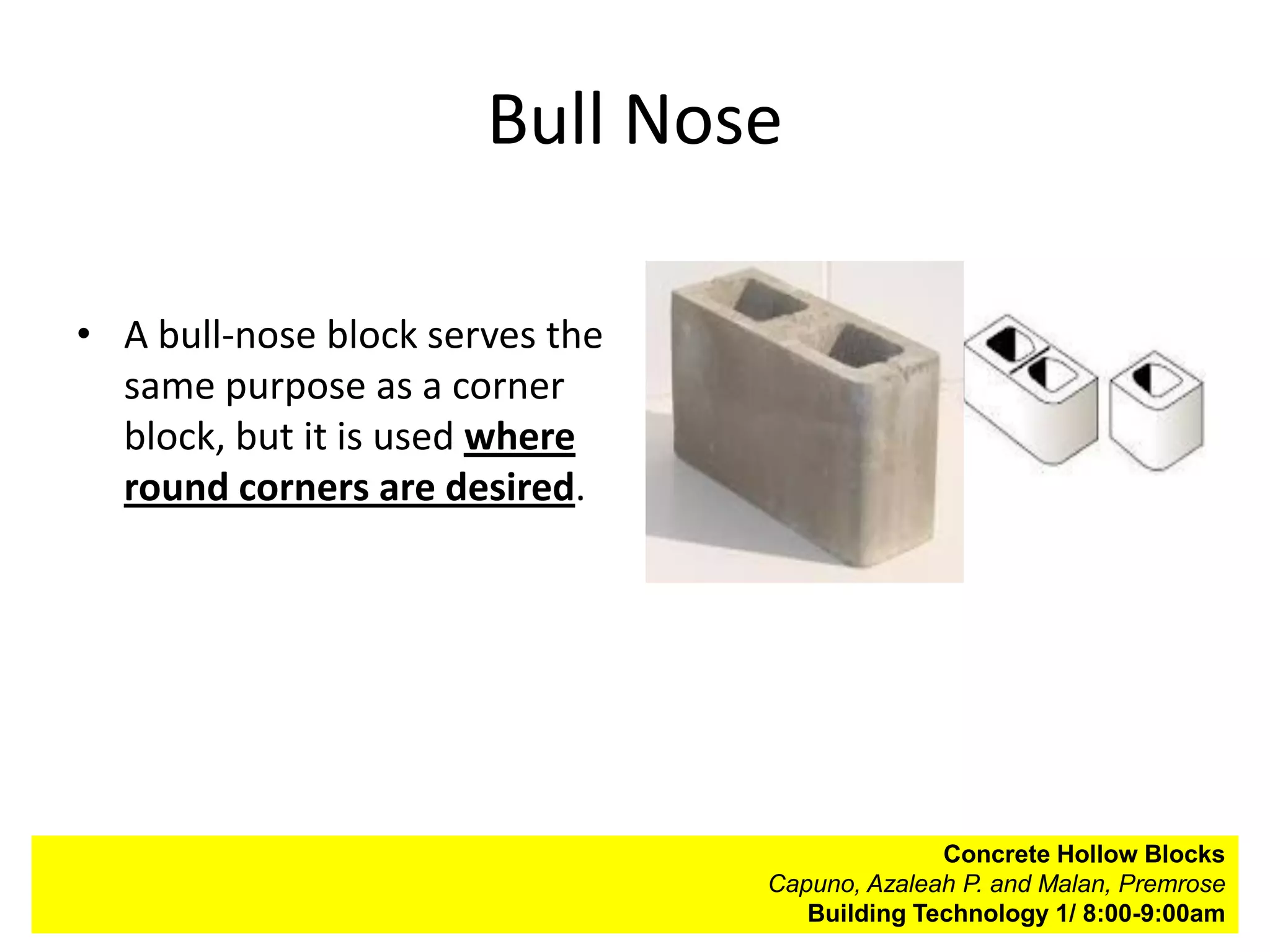 BT 1: Concrete Hollow Blocks | PDF