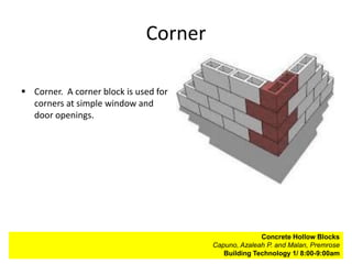 BT 1: Concrete Hollow Blocks | PDF