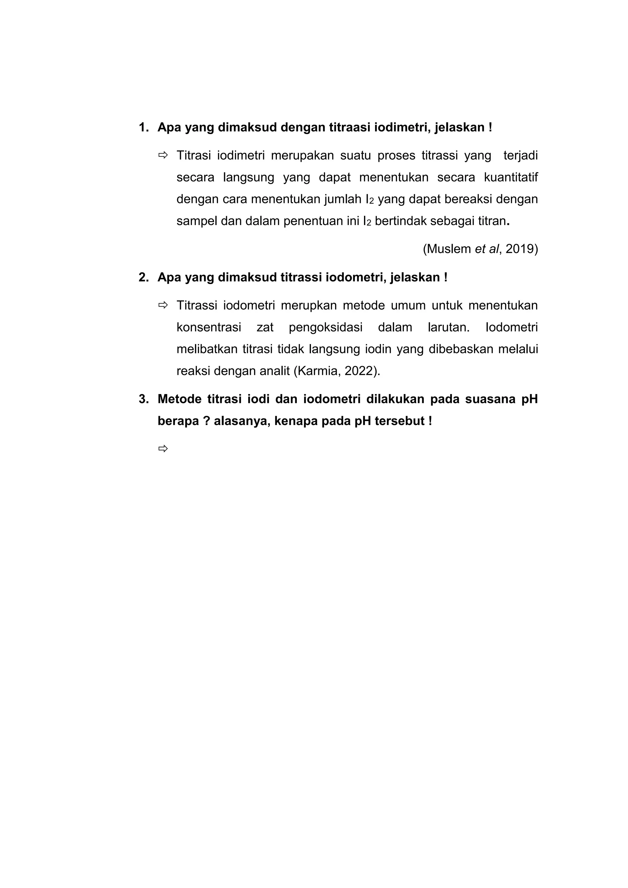 Tugas pendahuluan Kimia Analisis Farmasi | DOCX