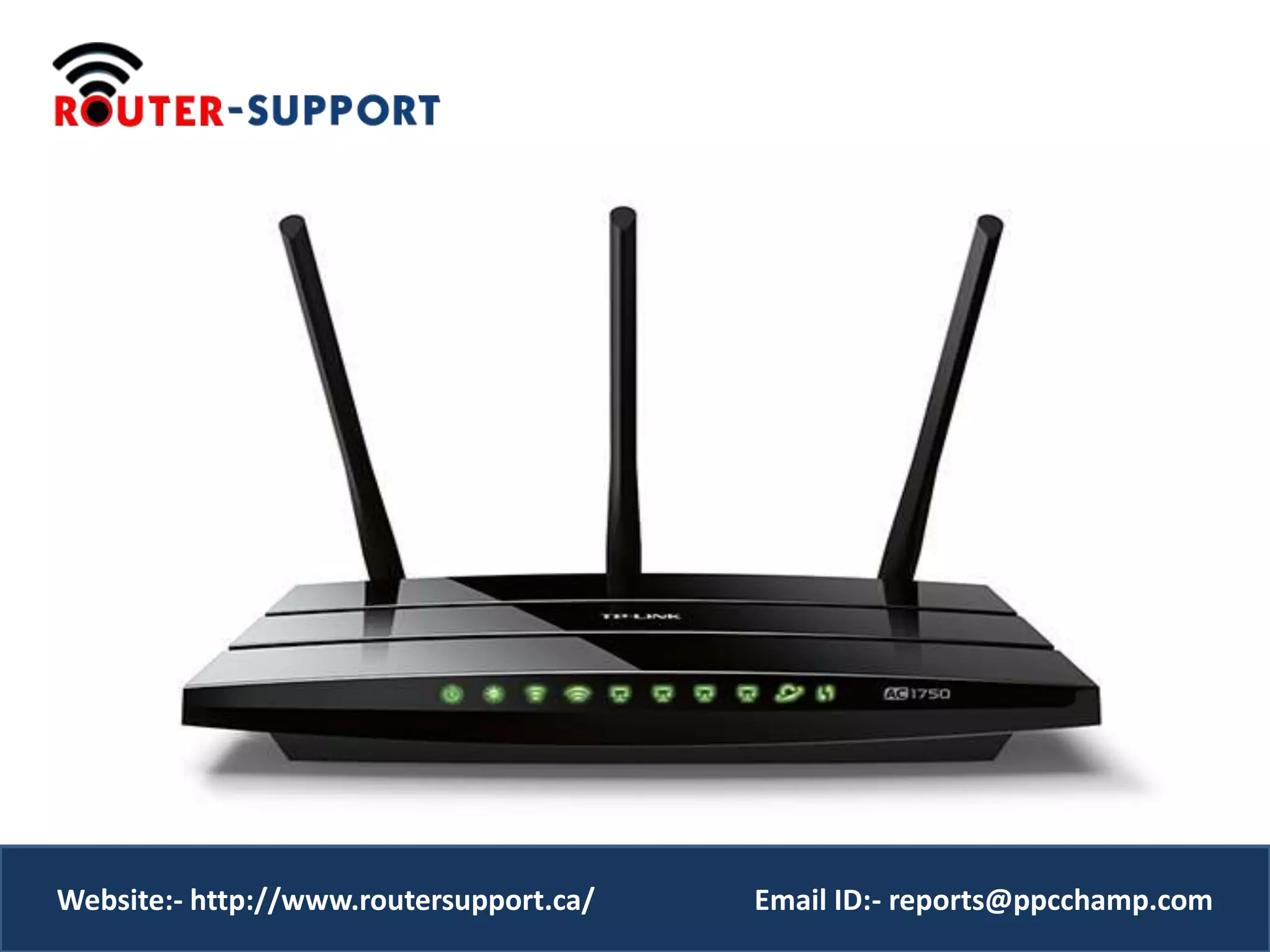 Tp link router support | PPTX