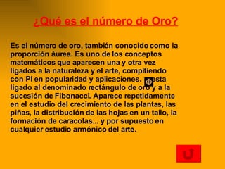 T.P Numero De Oro | PPT