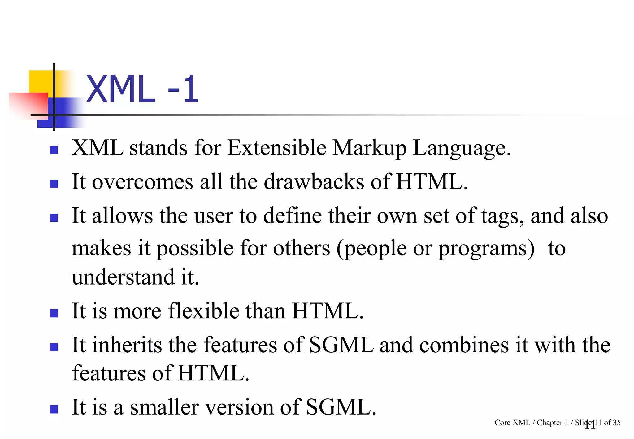 Introduction to XML | PPT