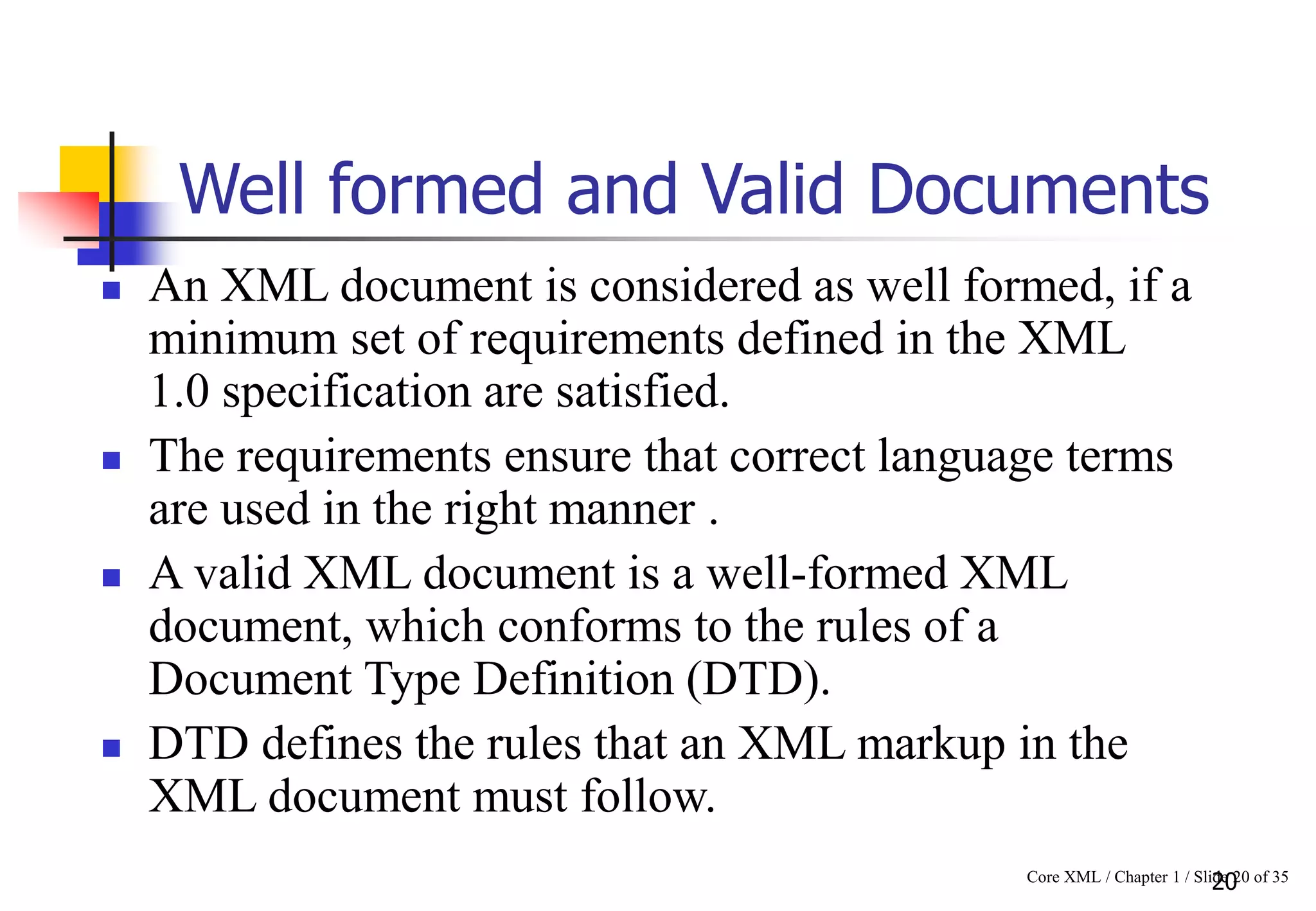 Introduction to XML | PPT