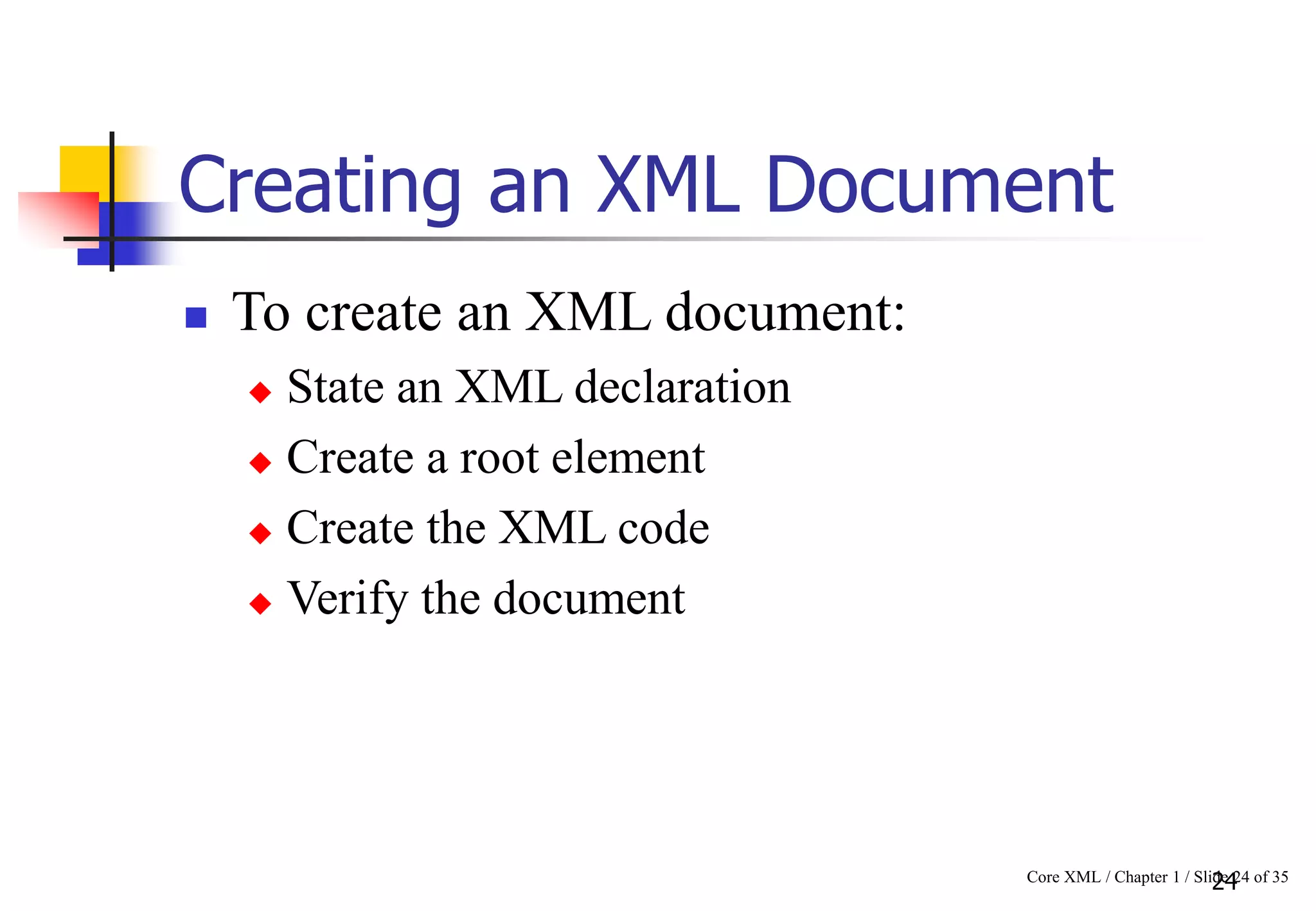 Introduction to XML | PPT