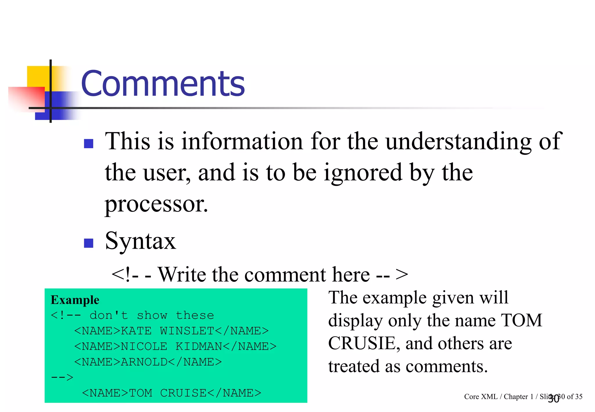 Introduction to XML | PPT