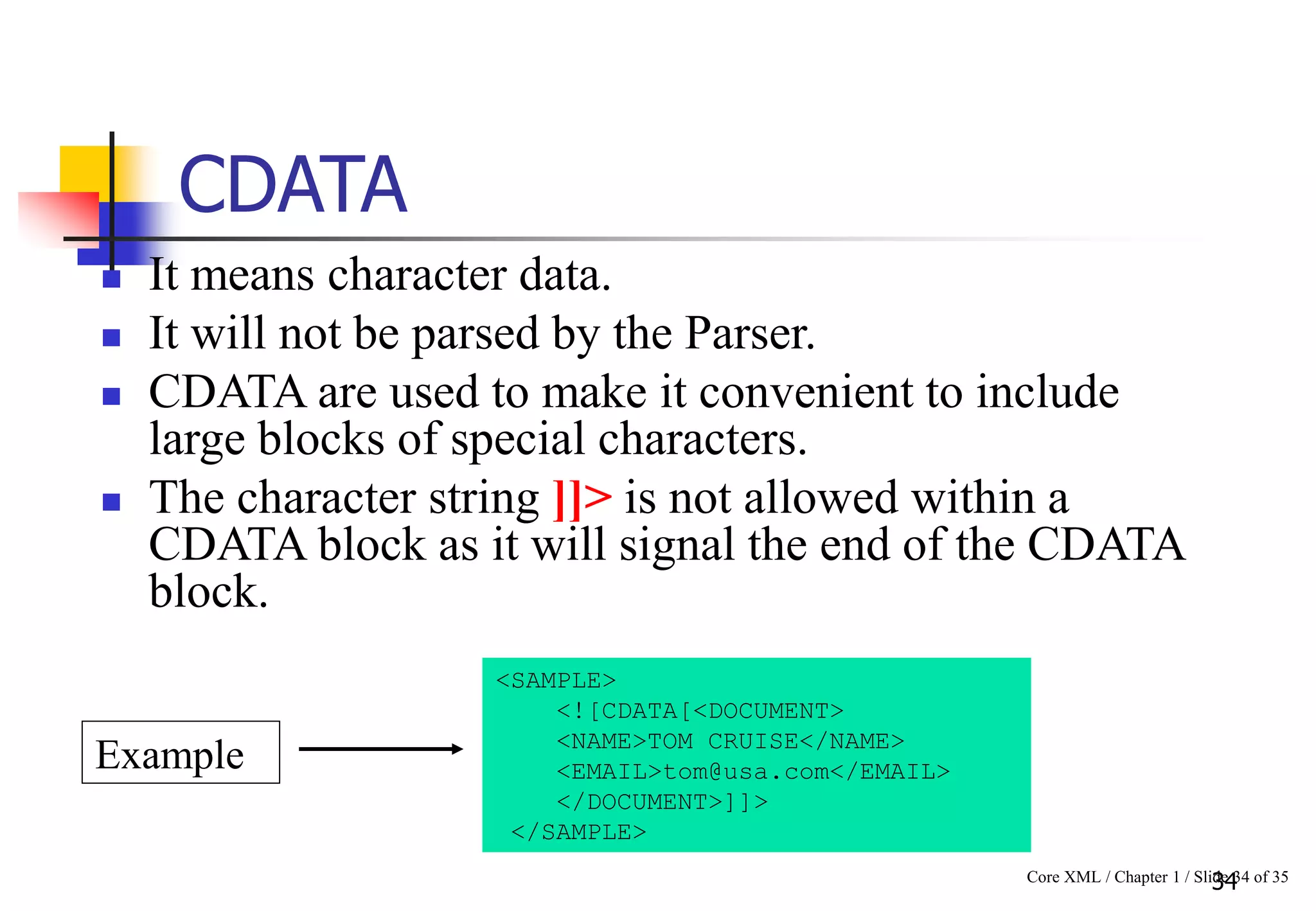 Introduction To Xml Ppt