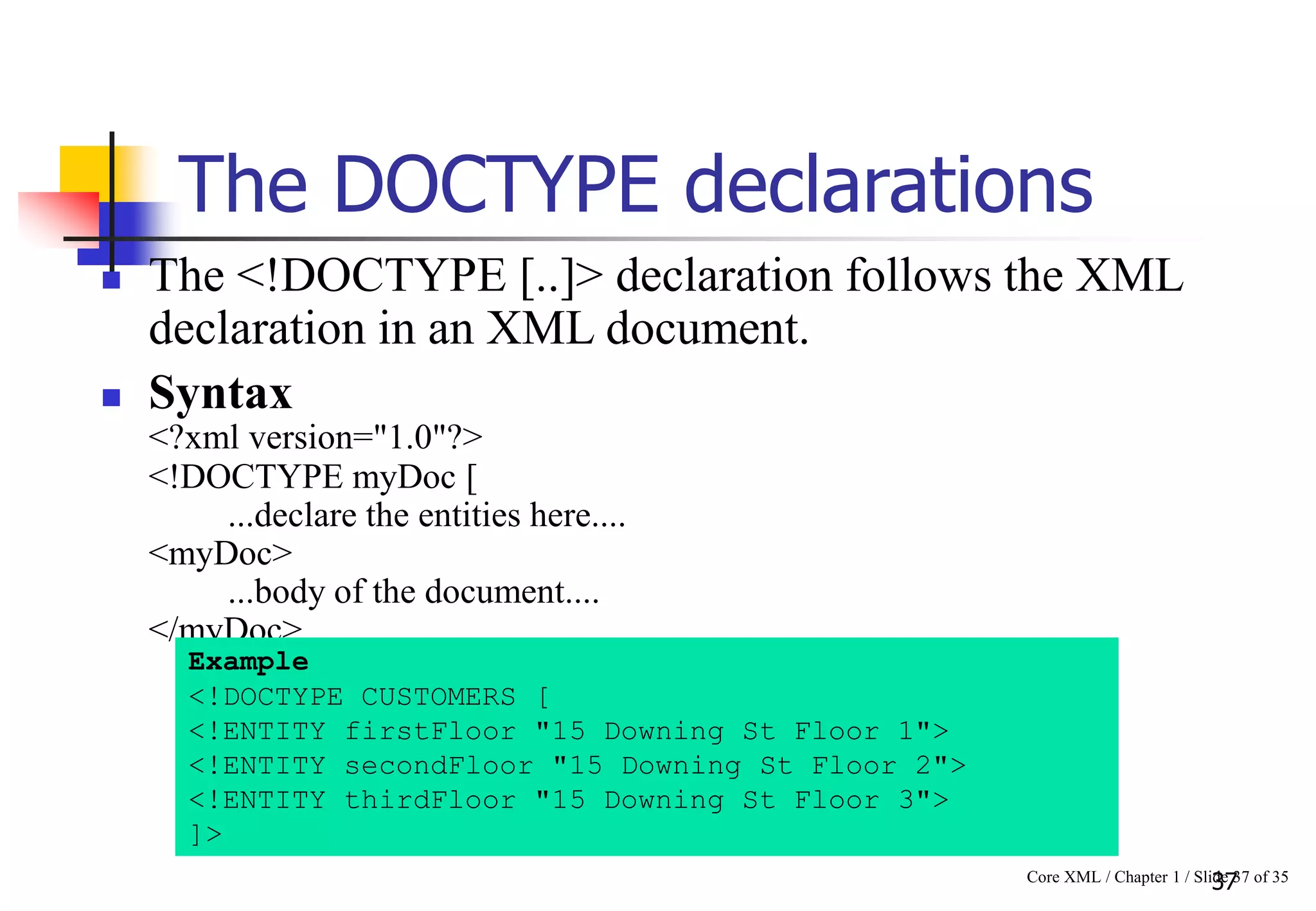 Introduction to XML | PPT