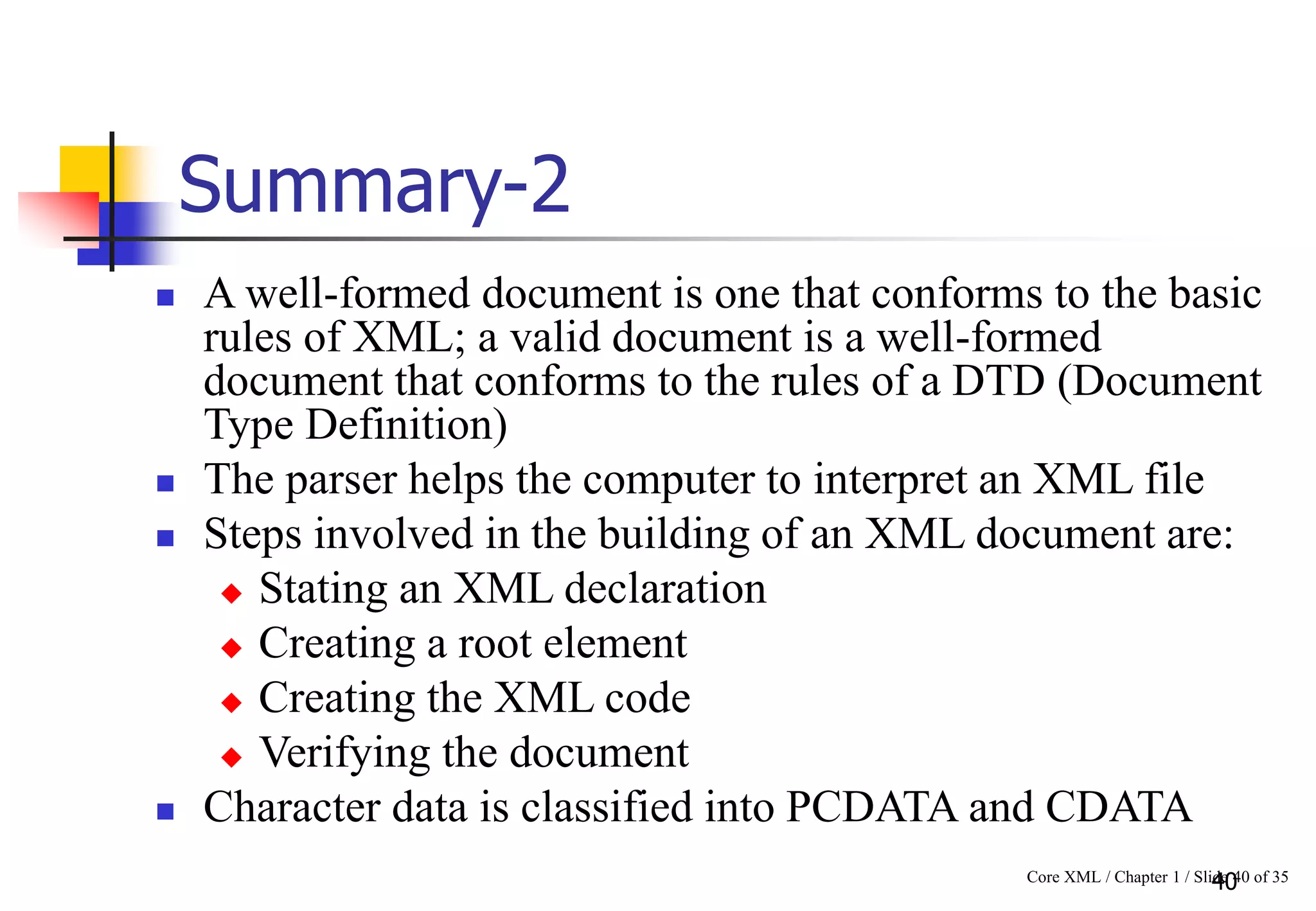 Introduction to XML | PPT