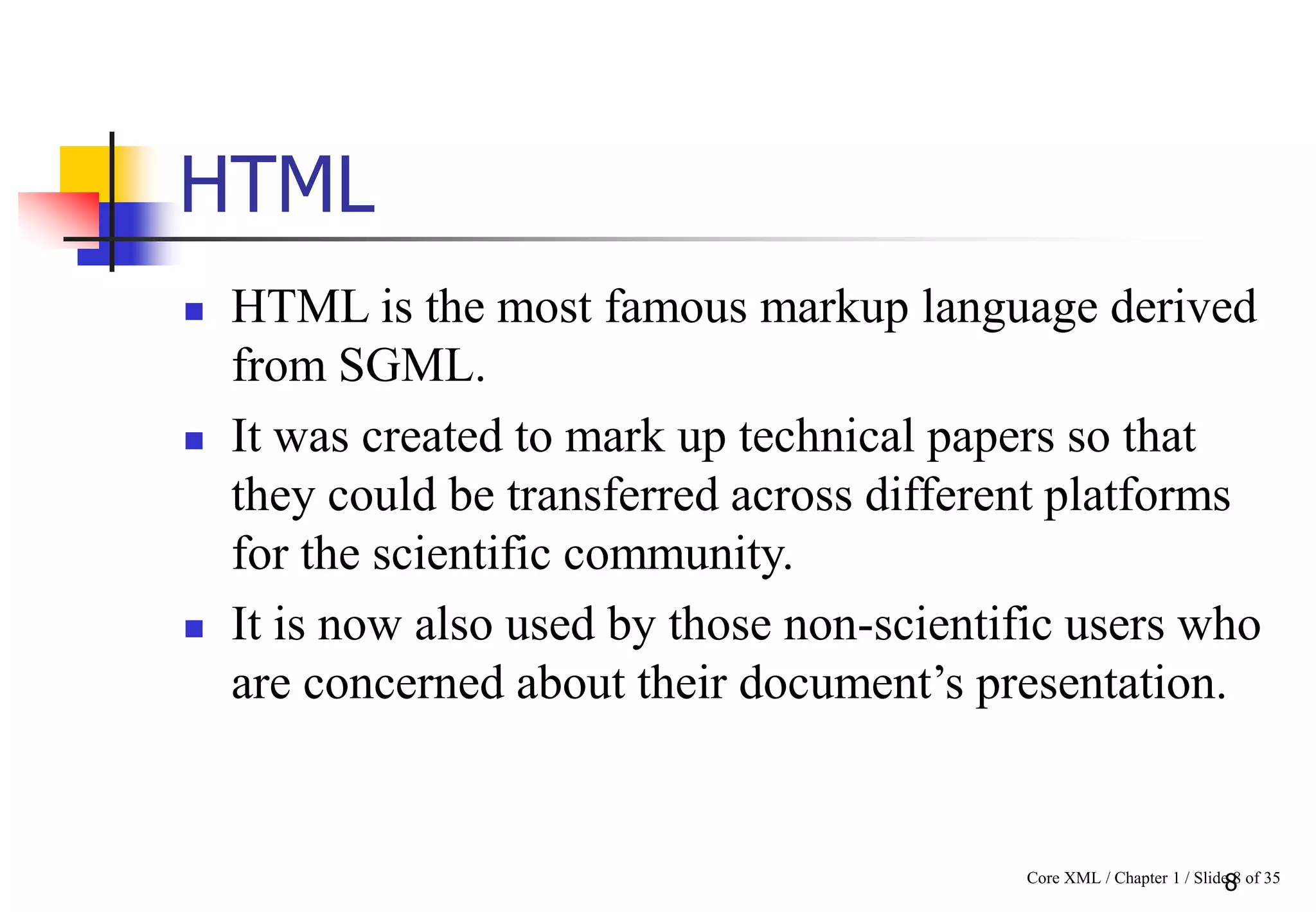 Introduction to XML | PPT
