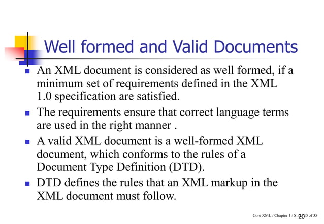 Introduction to XML | PPT