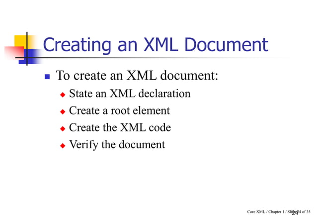 Introduction to XML | PPT
