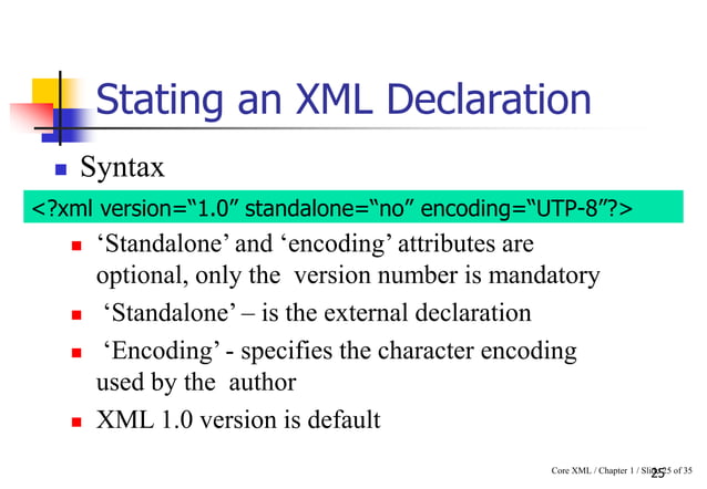 Introduction to XML | PPT