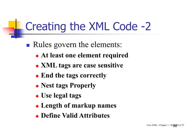 Introduction to XML | PPT