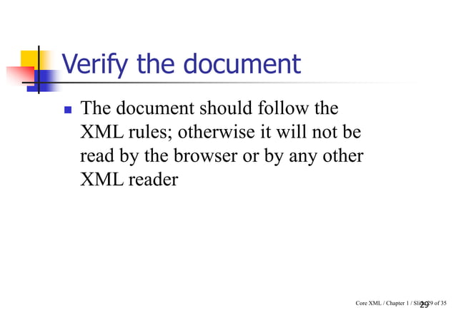 Introduction to XML | PPT