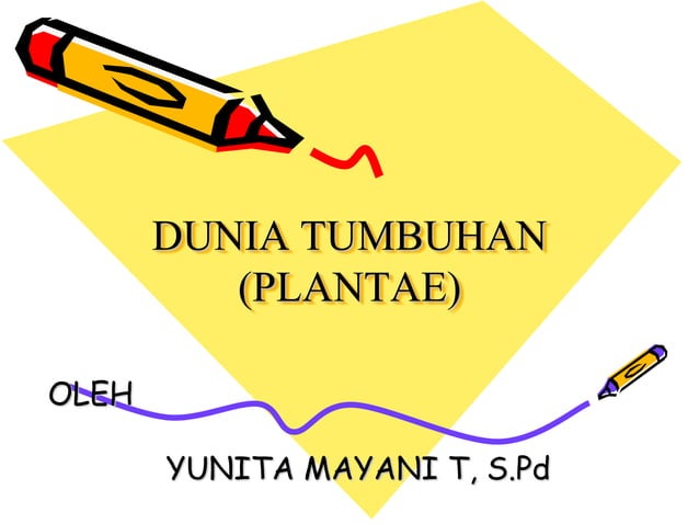 TP2.2.d PLANTAE.ppt Plantae ialah salah satu organisme eukariotik ...
