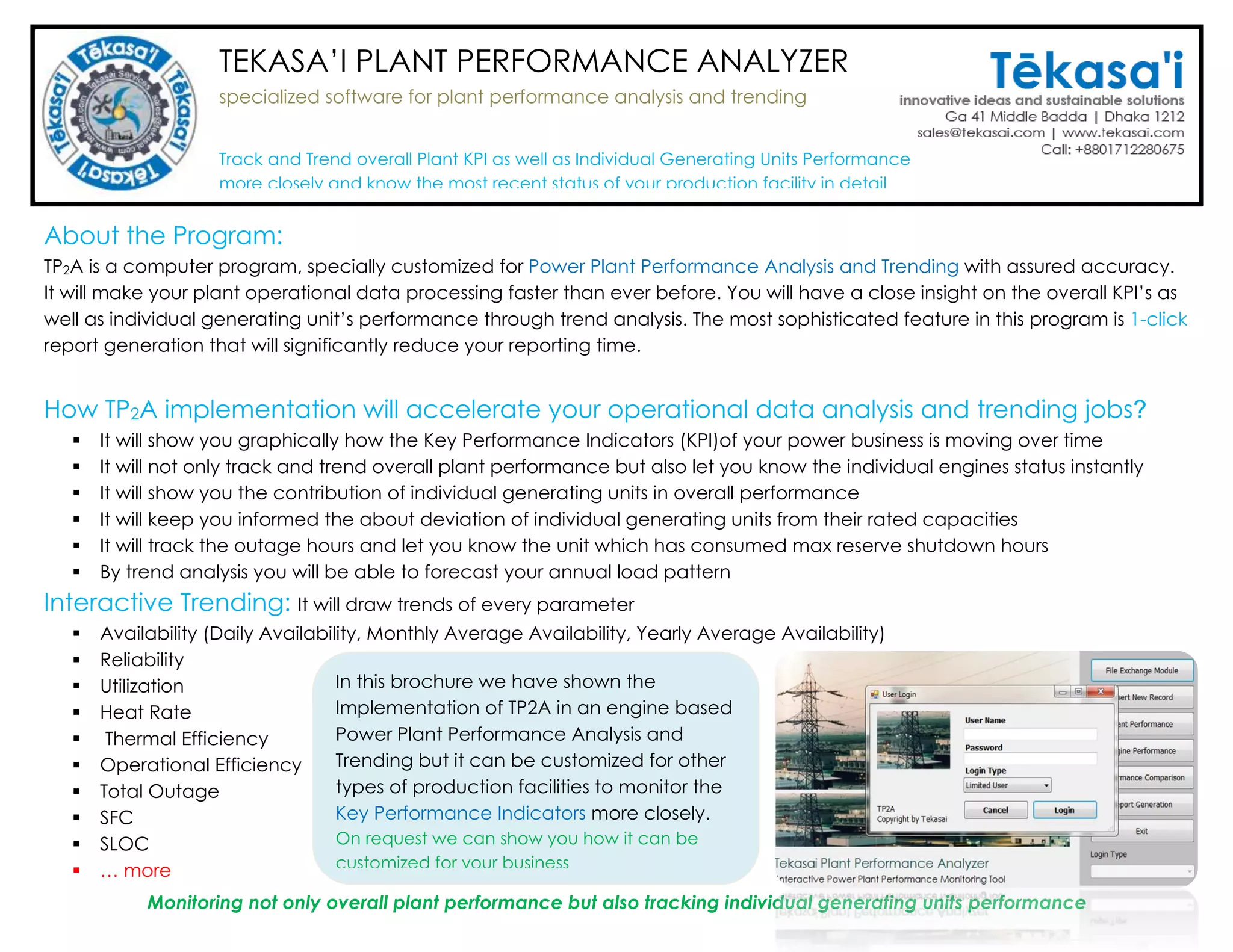 Power Plant Performance Monitoring and Trend Analysis | PDF