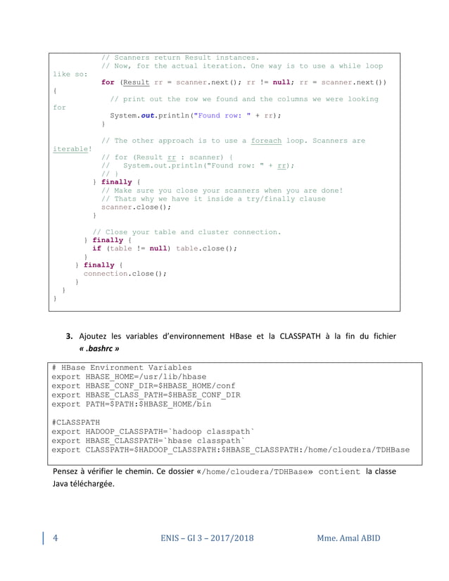 TP2 Big Data HBase | PDF