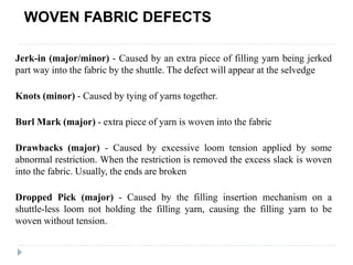 TP 2 Greige Fabric Inspection and Quality Control.ppt