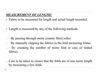 TP 2 Greige Fabric Inspection and Quality Control.ppt