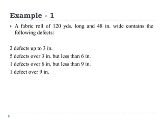 TP 2 Greige Fabric Inspection and Quality Control.ppt