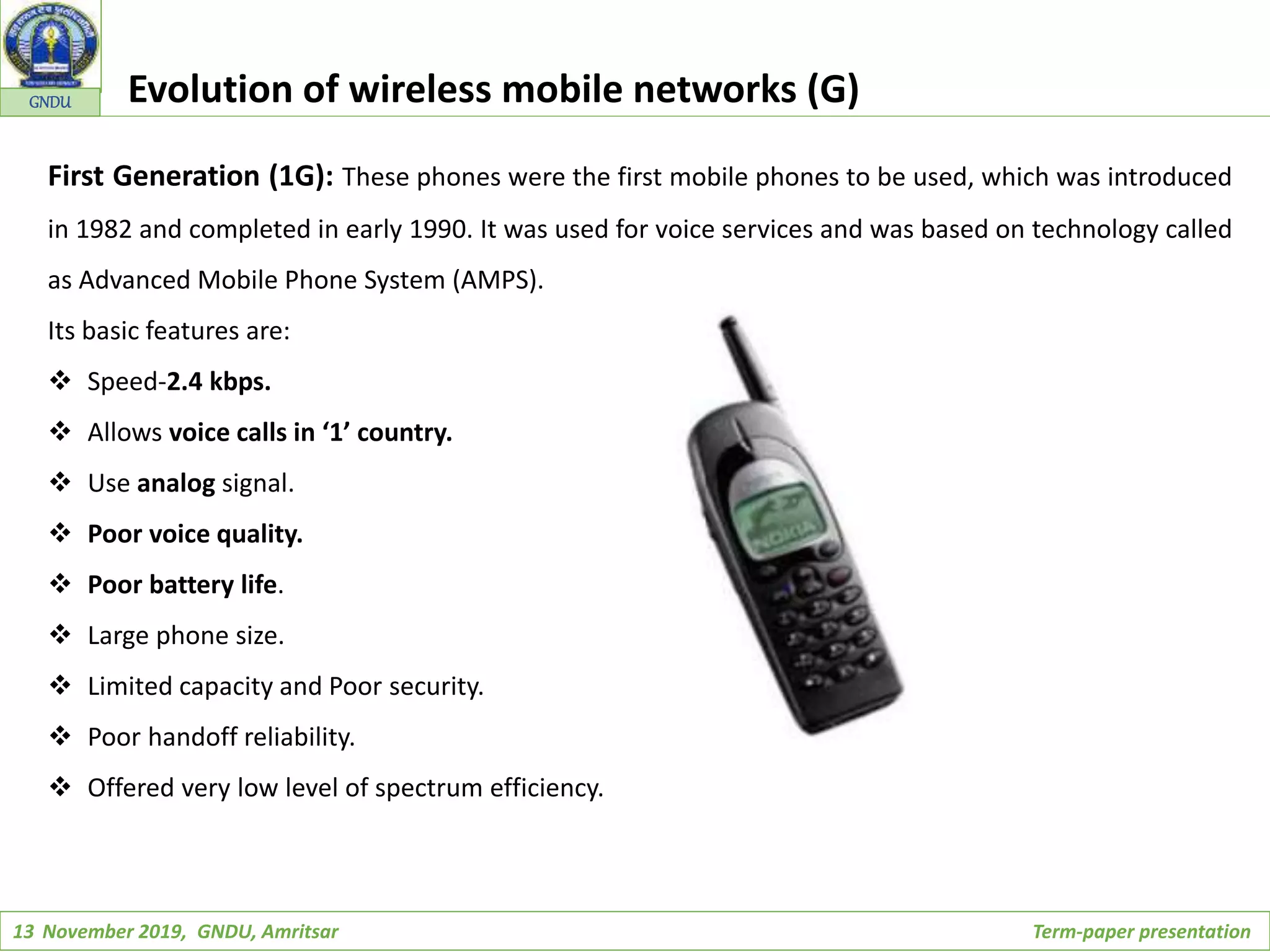 Evolution of wireless data Networks, Modulation and multiple access ...