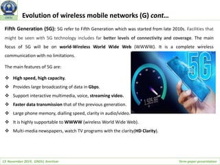 Evolution of wireless data Networks, Modulation and multiple access ...