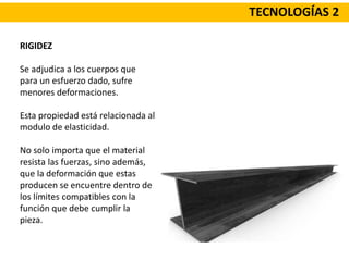 TEÓRICA N3 / PROPIEDADES FÍSICAS Y MECÁNICA DE LOS MATERIALES | PDF