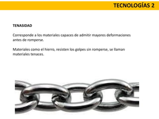 TEÓRICA N3 / PROPIEDADES FÍSICAS Y MECÁNICA DE LOS MATERIALES | PDF