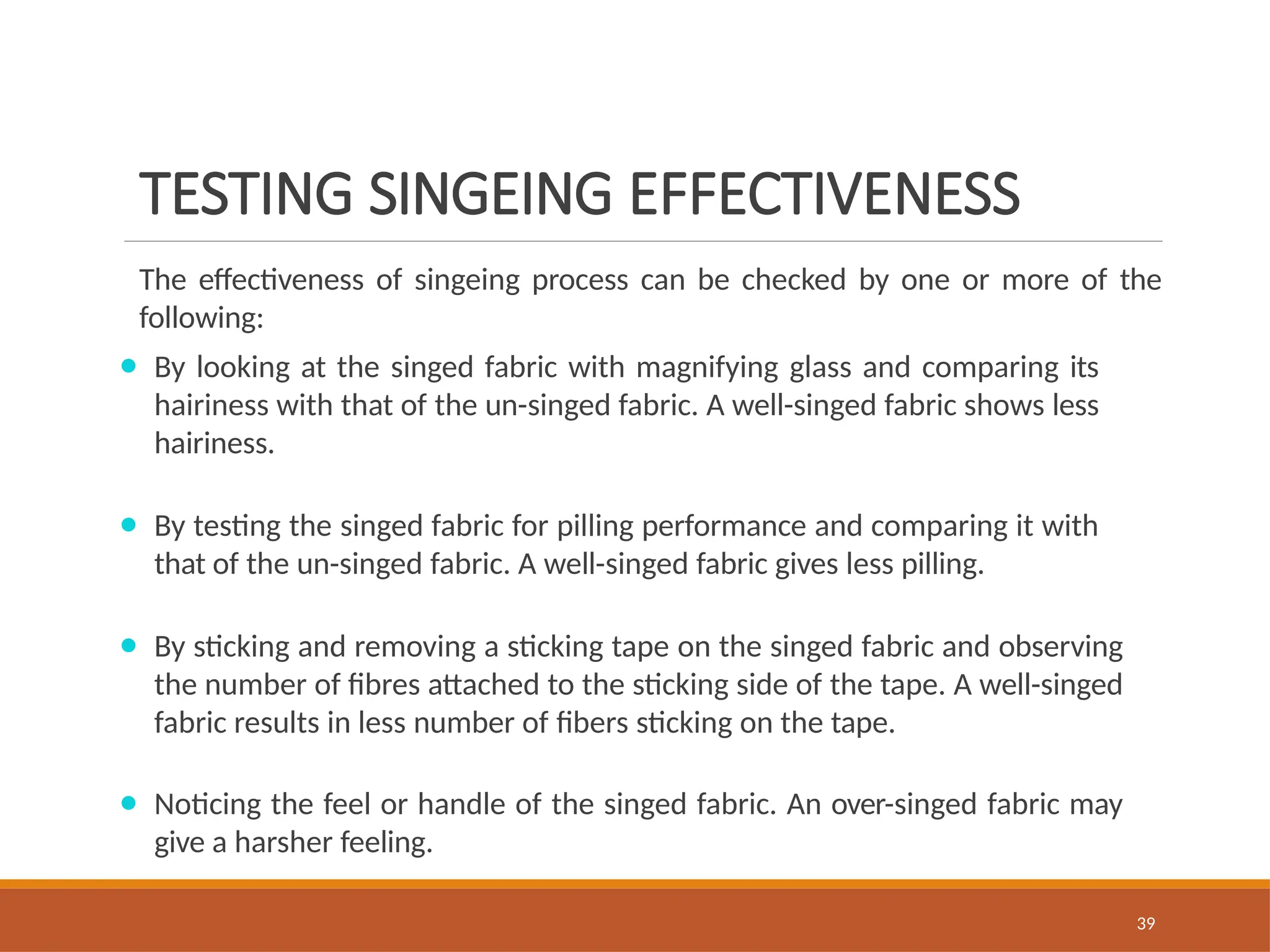 Singeing process in textile pretreament- Textile Engineering | PPTX
