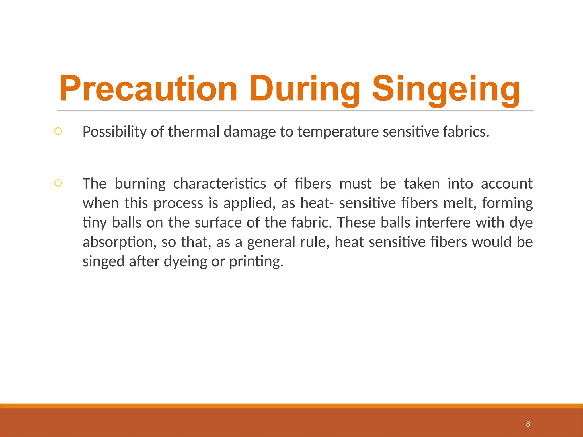 Singeing process in textile pretreament- Textile Engineering | PPTX ...